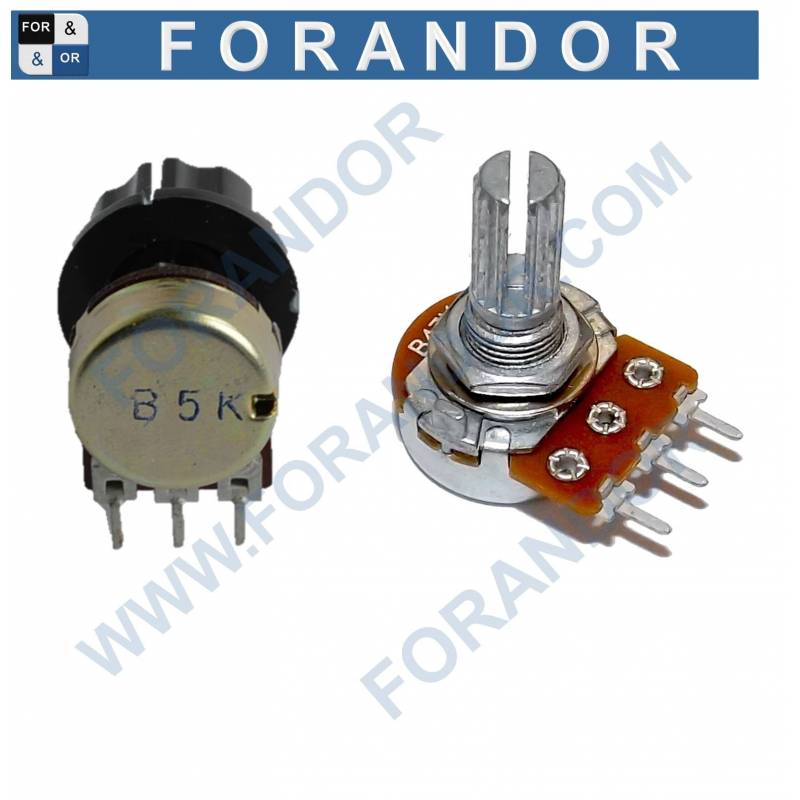 PT-5K Poti Potentiometer 5K Ohm Geschwindigkeit Speed Regler