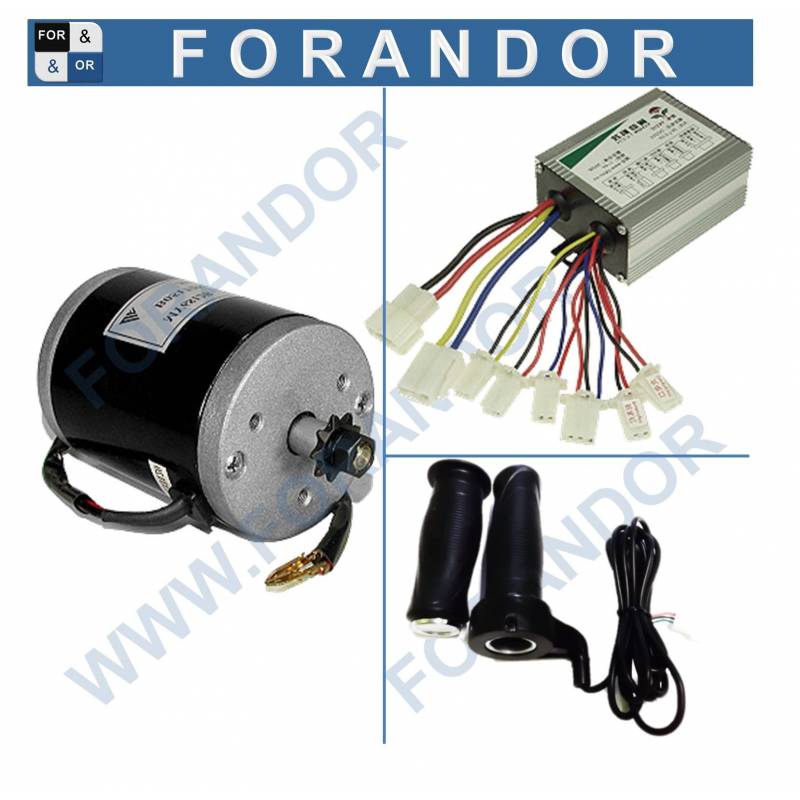 K-MY6812-DRV-TR 100W/150W/200W 12V|24V DC-Motor mit Steuerung Gasgriff